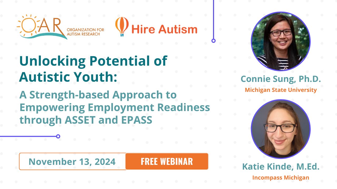 Webinar: Unlocking Potential of Autistic Youth: A Strength-based ...